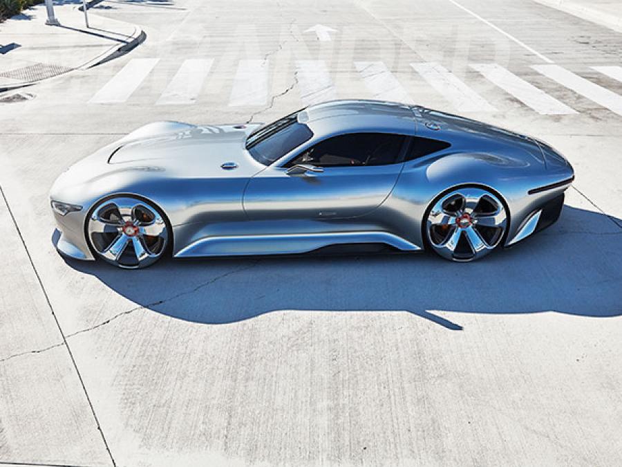 Concept Mercedes-Benz Vision GT - Elevated Side Shot | iMBranded