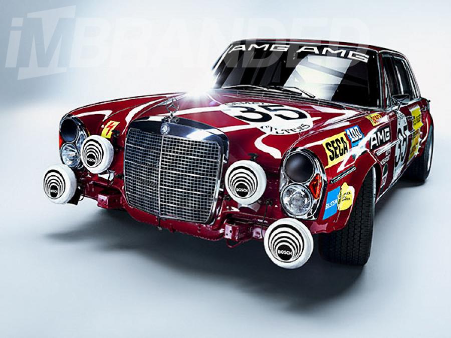 Mercedes-Benz Motorsports - The Red Pig | iMBranded