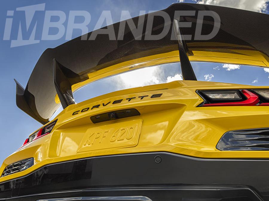 Chevrolet Corvette ZR1 2025 - Wing Detail | iMBranded