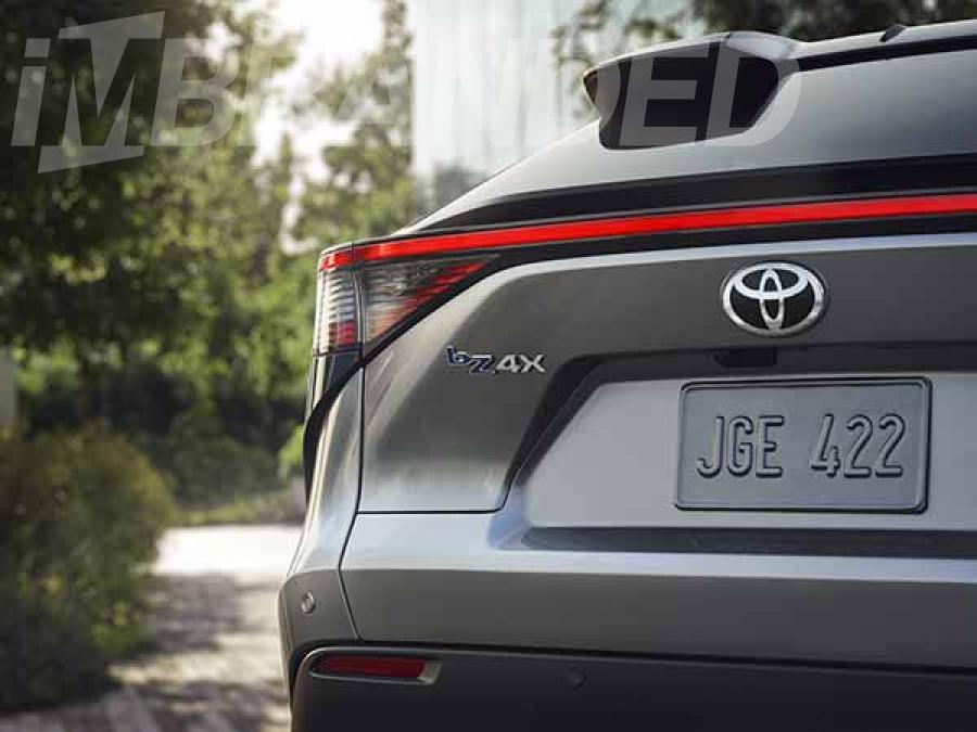 Toyota bZ4x 2023 - Rear Detail | iMBranded