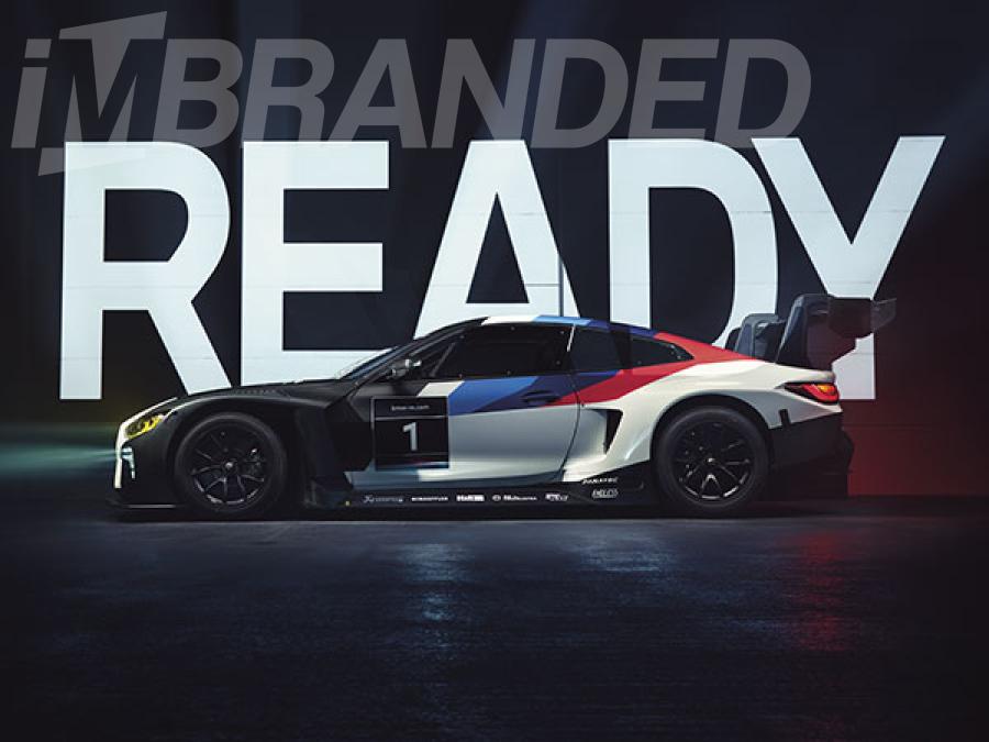 BMW Motorsports M4 GT3 - Side Profile | iMBranded