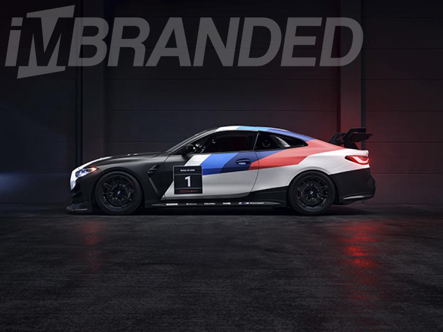 BMW Motorsports M4 GT4 - Side Profile | iMBranded