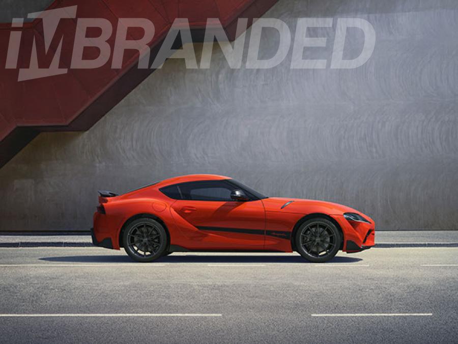Toyota Supra 2024 - Side Profile | iMBranded