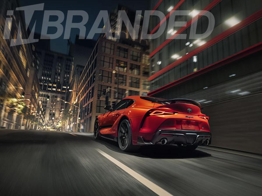 Toyota Supra 2024 - 7/8 Rear Driver's | iMBranded