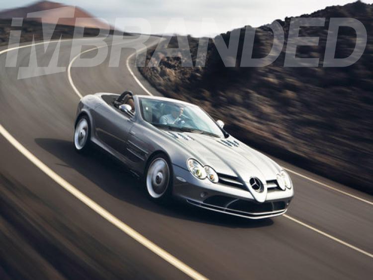 Mercedes-Benz SLR - 3/4 Front Passenger's Side Shot | iMBranded